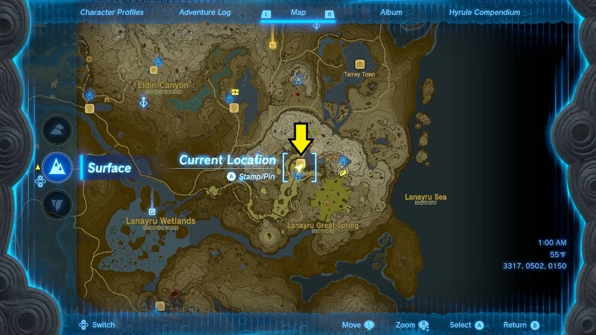 All Goddess Statue Locations (Map) in TotK (Zelda Tears of the Kingdom ...