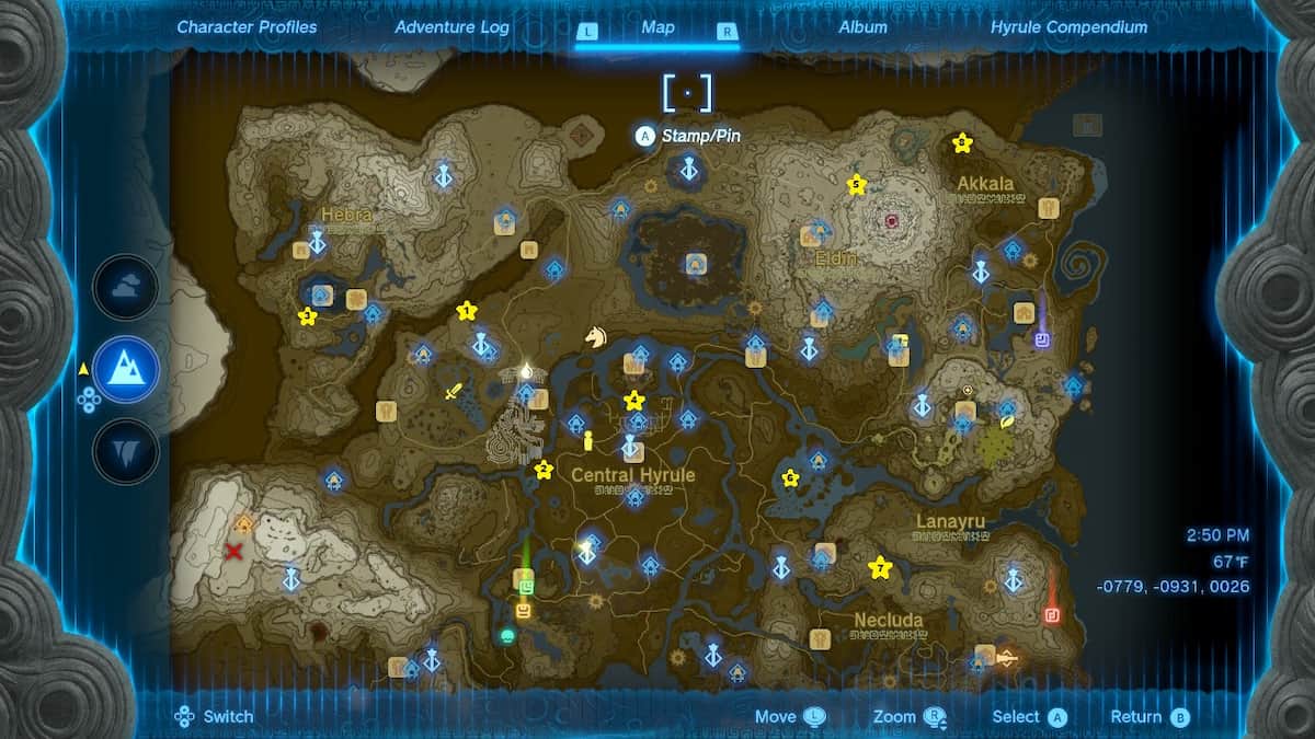 All Hinox Locations (Map) in TotK - Zelda Tears of the Kingdom | Pro ...