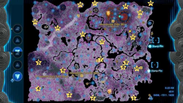 All Flux Construct locations in TotK (Zelda Tears of the Kingdom) | Pro ...