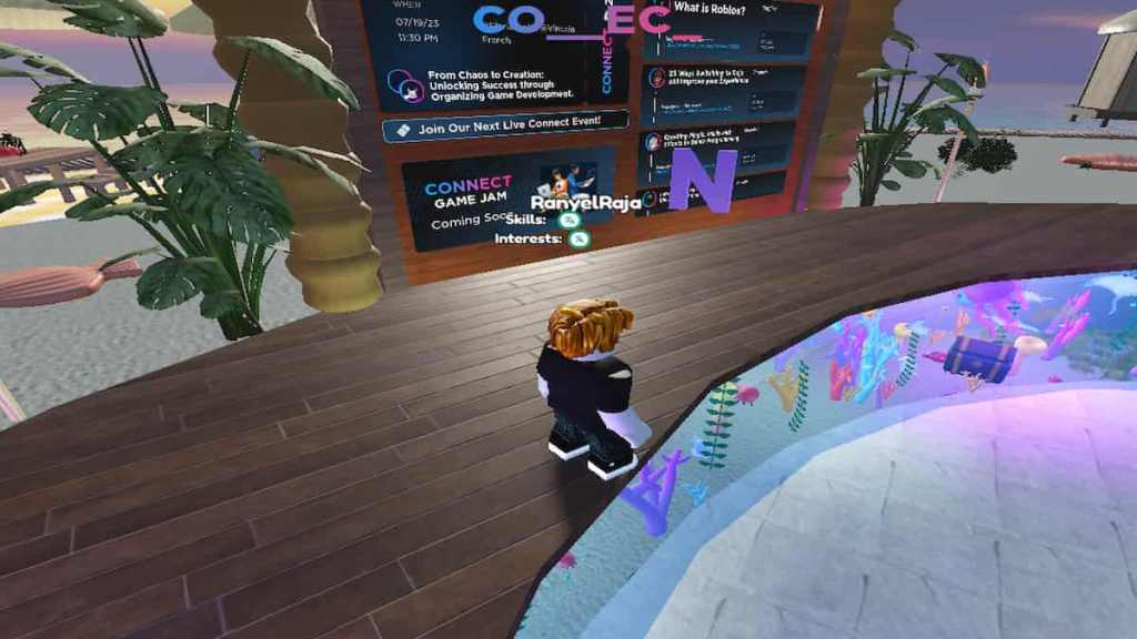How to get all free items in Connect 23 Hub - Roblox | Pro Game Guides