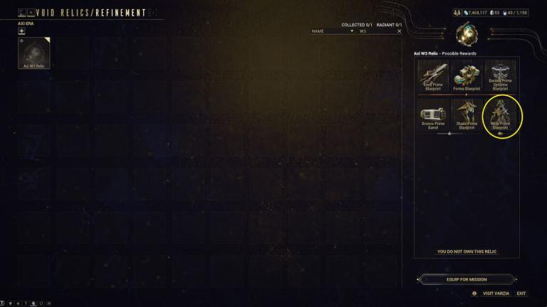 How to get all Wisp Prime relics in Warframe (Farming Method) | Pro ...