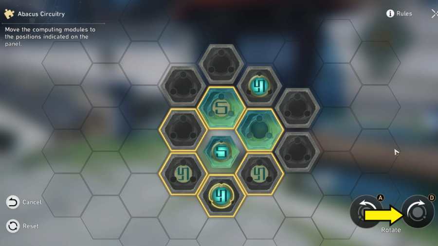 How to solve the Alchemy Commission Abacus Circuitry puzzle in Honkai ...