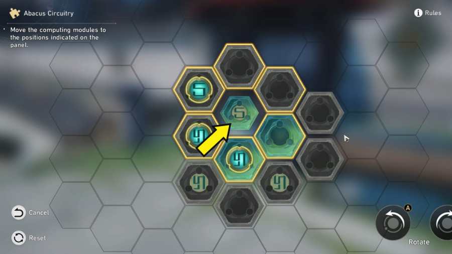 How to solve the Alchemy Commission Abacus Circuitry puzzle in Honkai ...