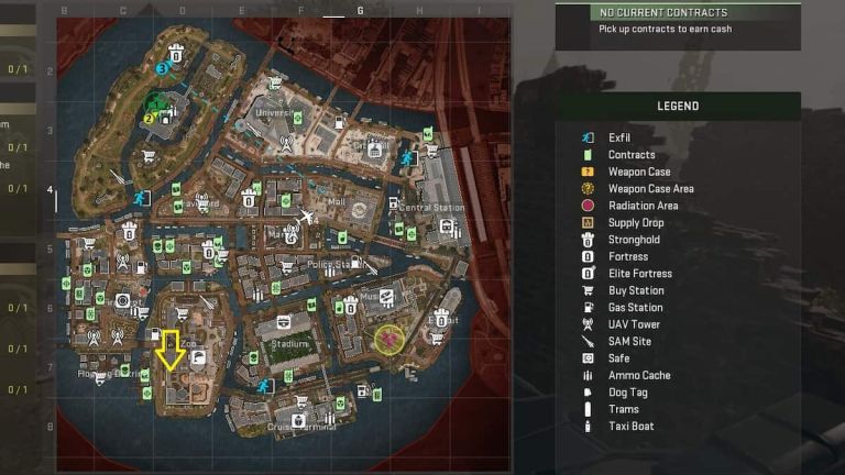 DMZ Go for a Drive Phalanx Mission - Hard Drive Locations (Map) | Pro ...