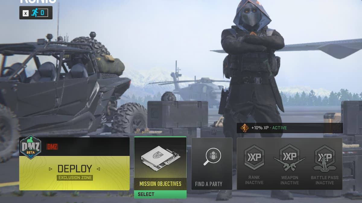 DMZ Upgrades Menu location | Pro Game Guides