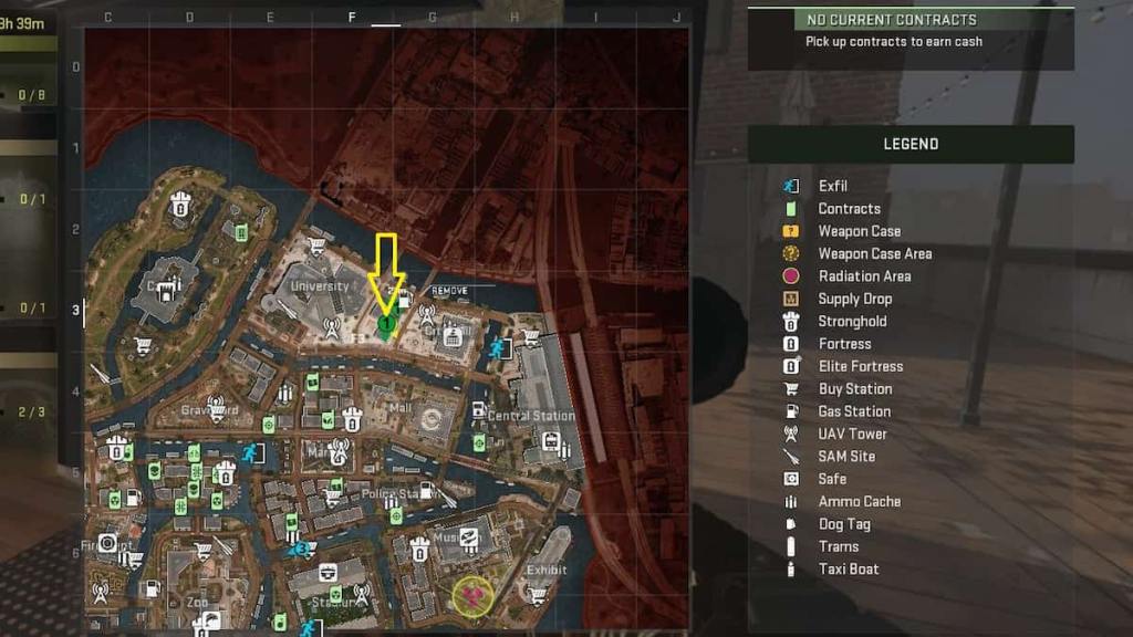 DMZ Art Center Loft Key (Map Location) | Pro Game Guides