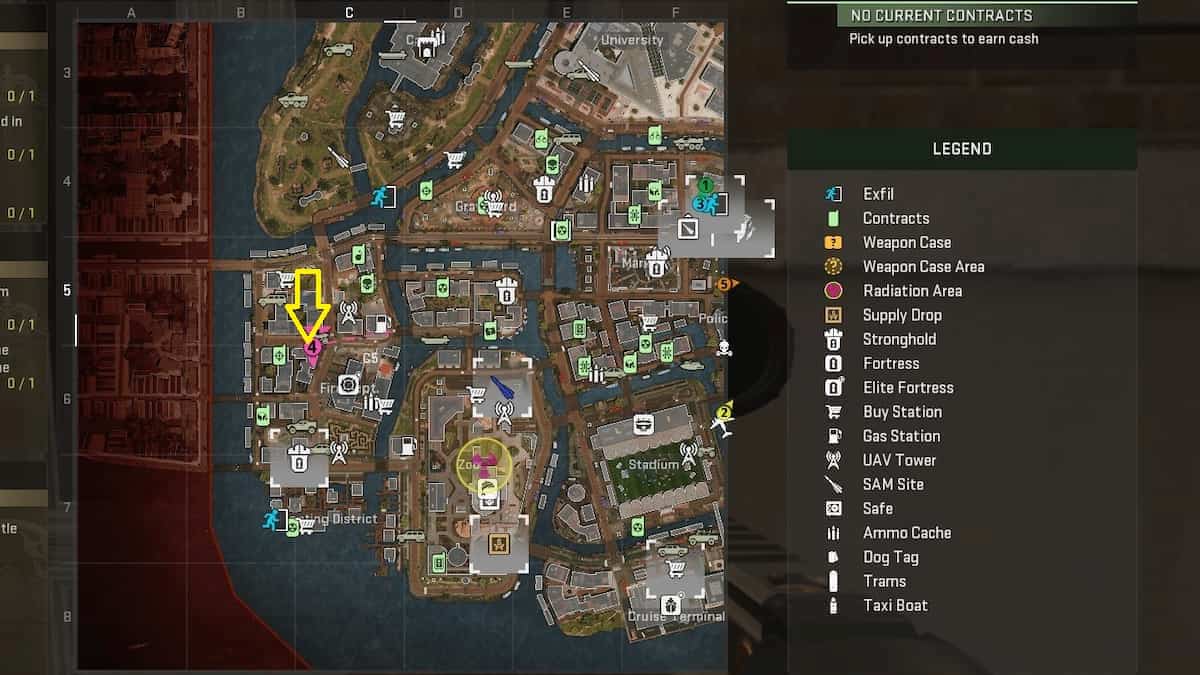 DMZ Townhouse Apartment Key (Map Location) | Pro Game Guides