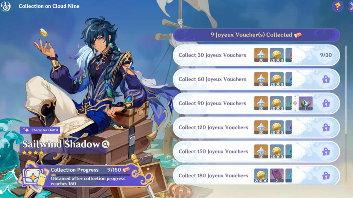 How to get Kaeya's Sailwind Shadow skin in Genshin Impact | Pro Game Guides