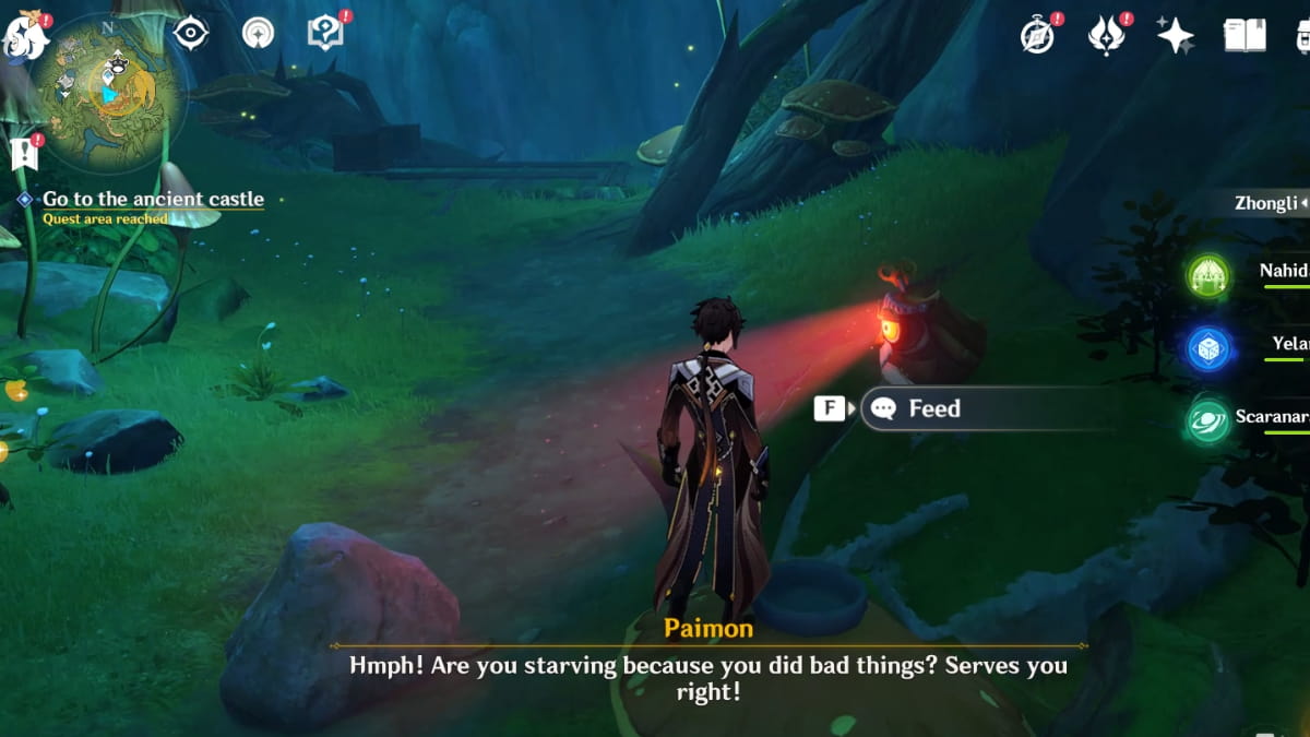 Genshin Impact Petrifying Gaze World Quest guide | Pro Game Guides