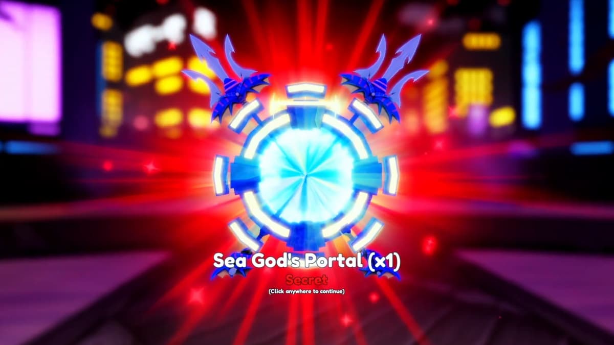 How To Get A Sea Gods Portal In Anime Adventures Roblox Pro Game Guides