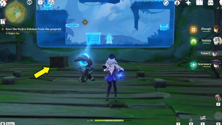 How to Save the Hydro Eidolon from the Preprint in Genshin Impact | Pro ...