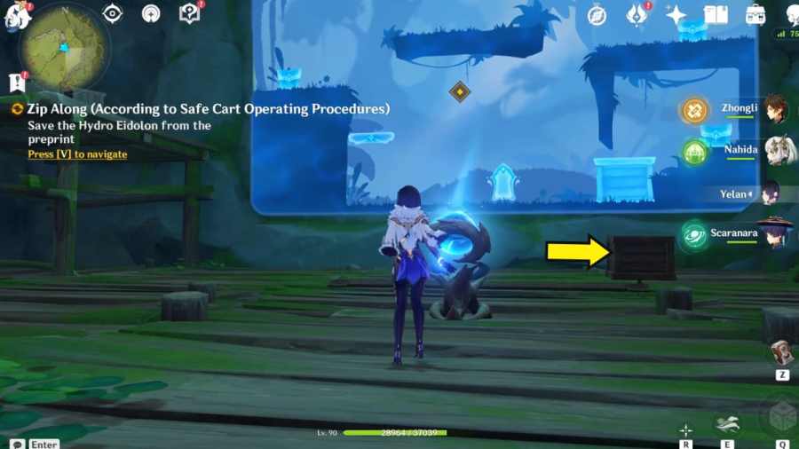 How to Save the Hydro Eidolon from the Preprint in Genshin Impact | Pro ...