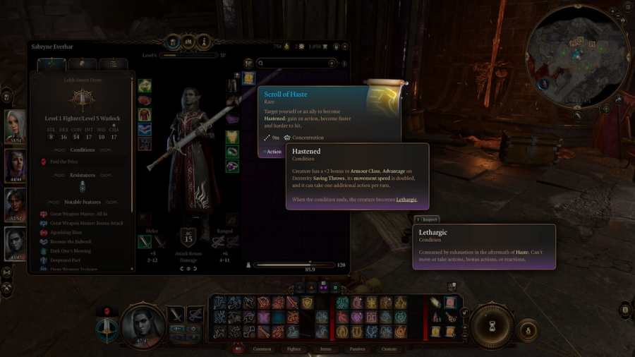Baldur's Gate 3 Haste, Explained | Pro Game Guides