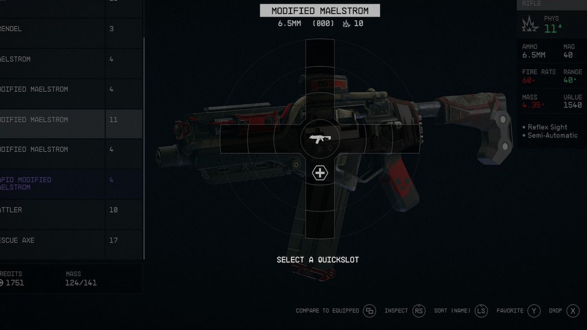 How to swap weapons in Starfield | Pro Game Guides
