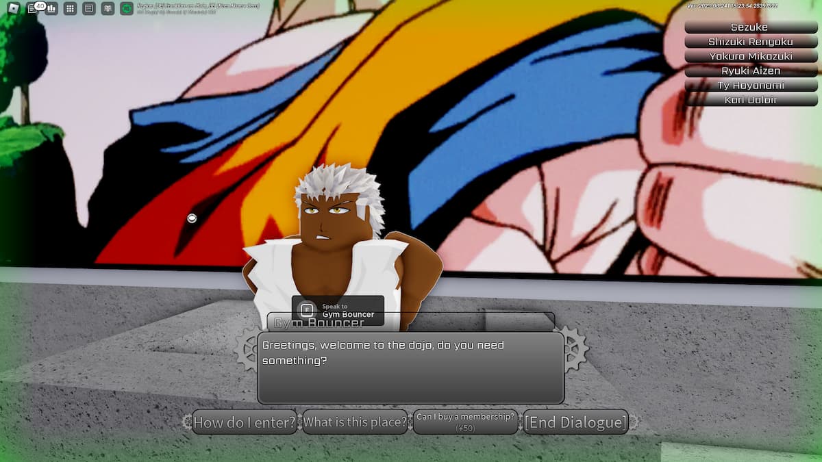 Peroxide Gymdojo Location Guide Roblox Pro Game Guides