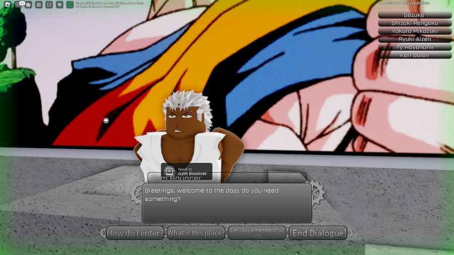 Peroxide Gymdojo Location Guide Roblox Pro Game Guides