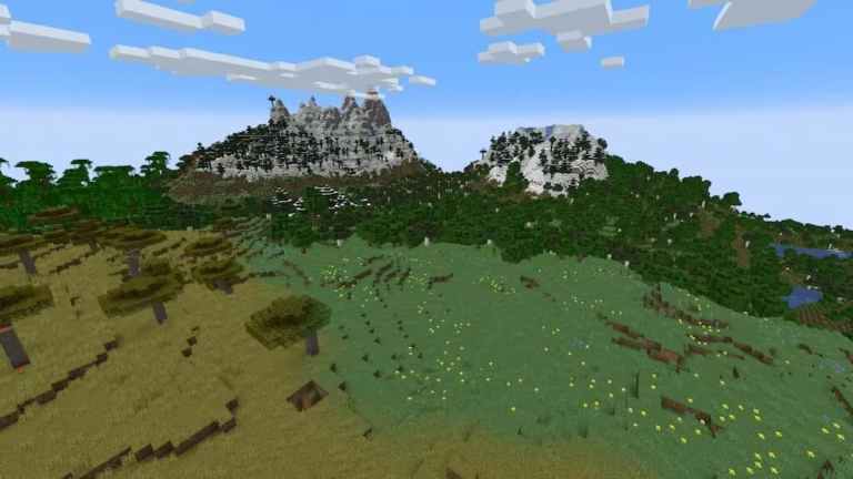 10 Best Minecraft Meadow Mountain Seeds (2023)