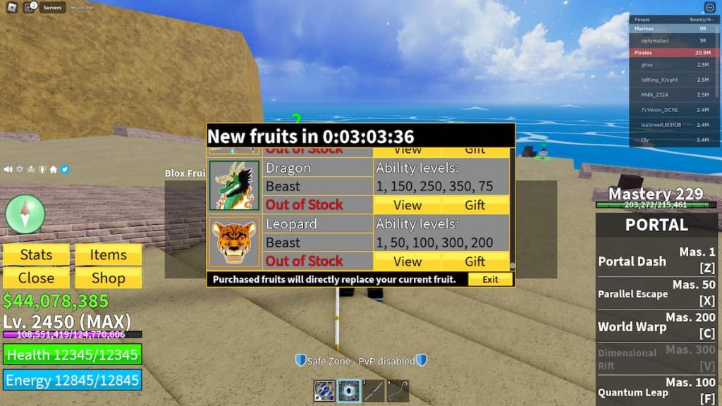 All Mythical Fruits in Blox Fruits - Roblox | Pro Game Guides