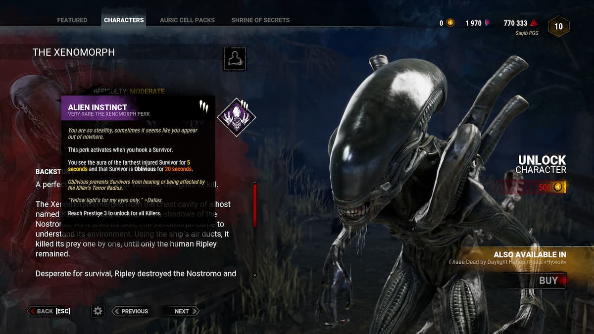 All Xenomorph Perks in Dead by Daylight | Pro Game Guides