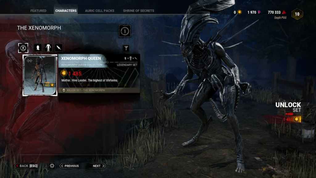 All Xenomorph Skins in Dead by Daylight | Pro Game Guides