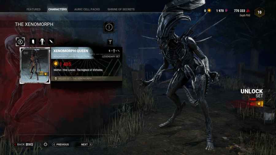 All Xenomorph Skins in Dead by Daylight | Pro Game Guides