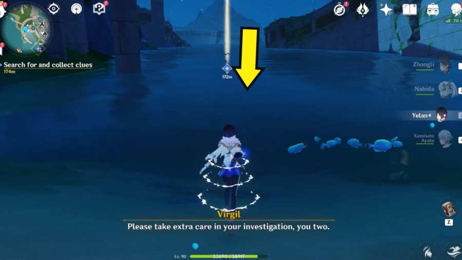 Fontaine Ancient Key Location - Aqueous Tidemarks Genshin Impact Quest ...