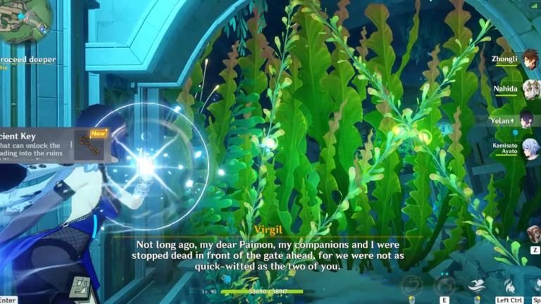 Fontaine Ancient Key Location - Aqueous Tidemarks Genshin Impact Quest ...