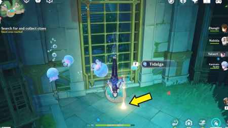 Fontaine Ancient Key Location - Aqueous Tidemarks Genshin Impact Quest ...