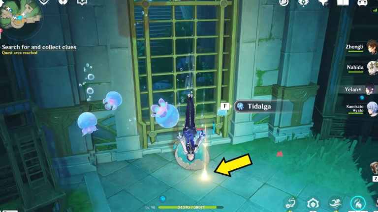 Fontaine Ancient Key Location - Aqueous Tidemarks Genshin Impact Quest ...