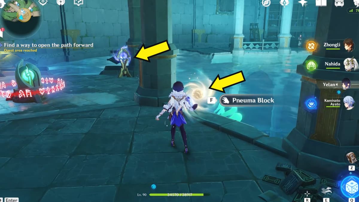 Fontaine Ancient Key Location - Aqueous Tidemarks Genshin Impact Quest ...