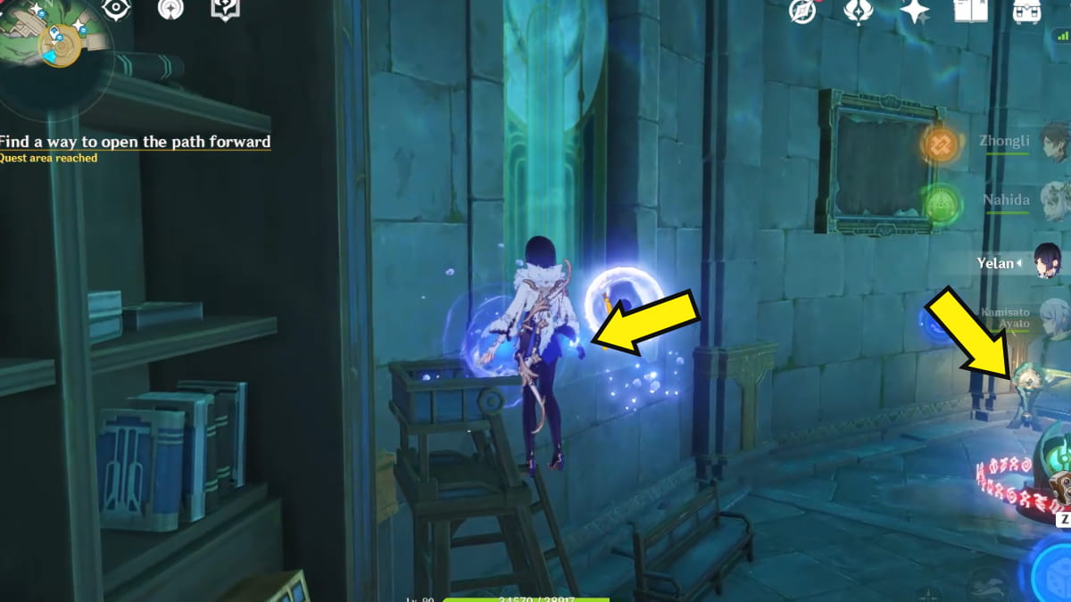 Fontaine Ancient Key Location - Aqueous Tidemarks Genshin Impact Quest ...