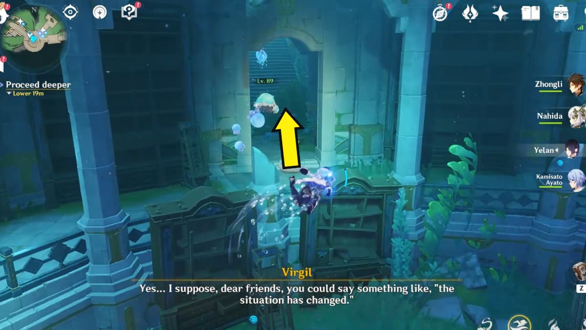 Fontaine Ancient Key Location - Aqueous Tidemarks Genshin Impact Quest ...