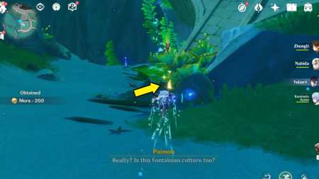 Fontaine Ancient Key Location - Aqueous Tidemarks Genshin Impact Quest ...