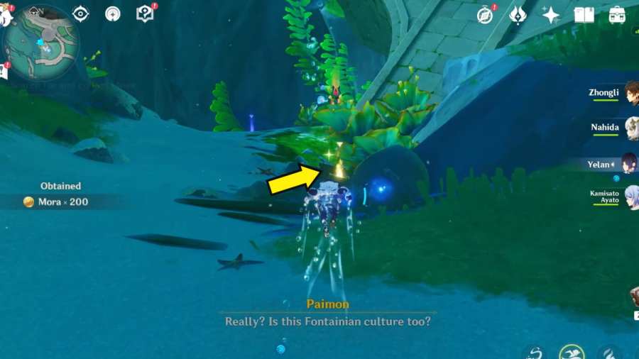 Fontaine Ancient Key Location - Aqueous Tidemarks Genshin Impact Quest ...