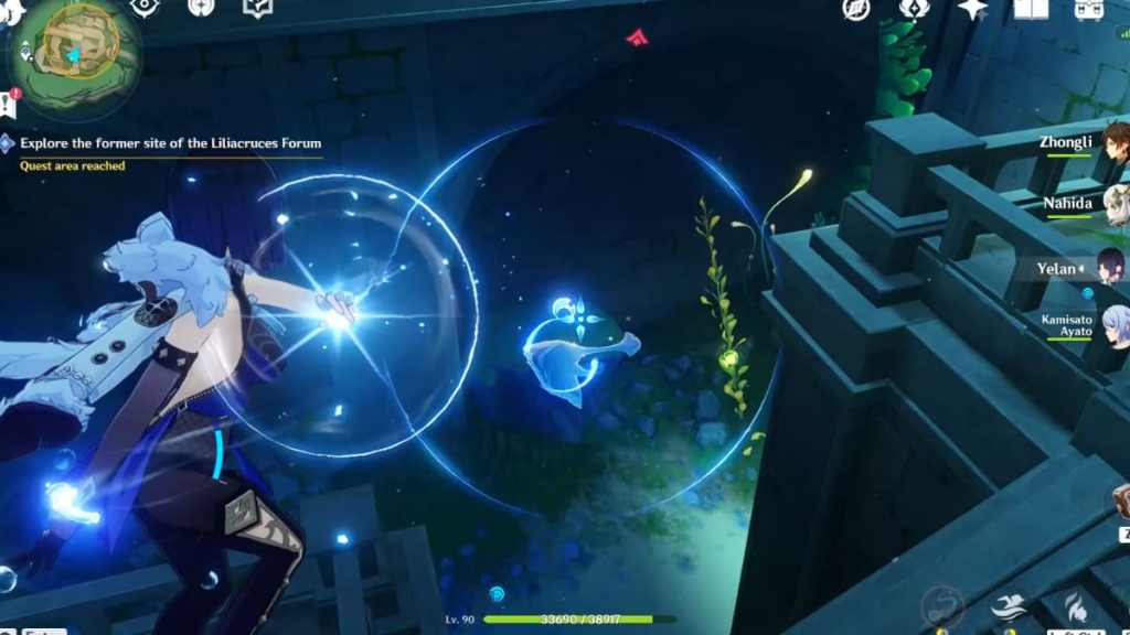 Fontaine Ancient Key Location - Aqueous Tidemarks Genshin Impact Quest ...