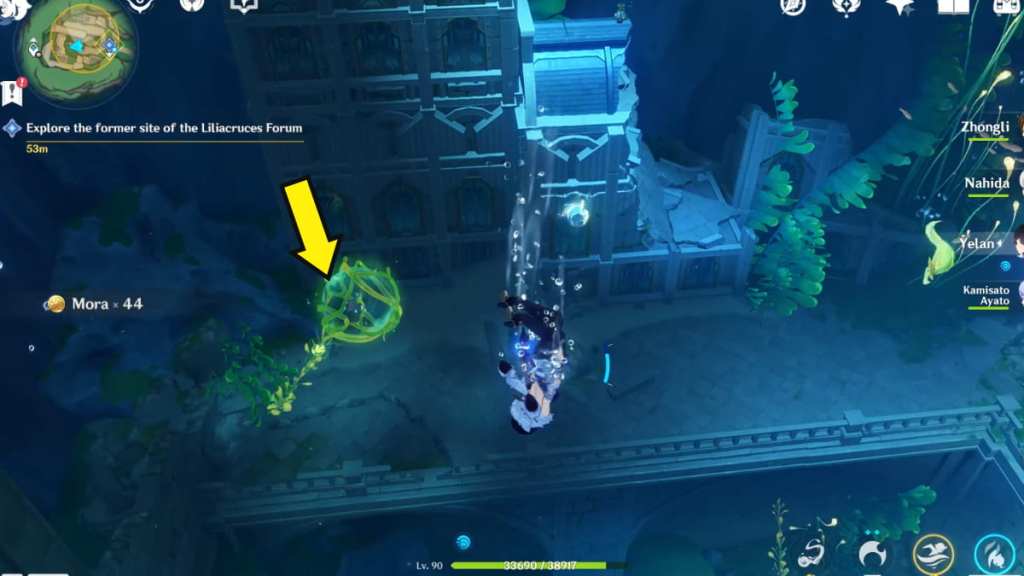 Fontaine Ancient Key Location - Aqueous Tidemarks Genshin Impact Quest ...