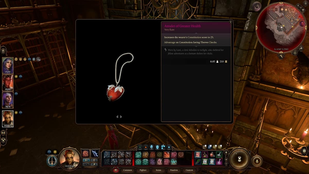 How to get the Amulet of Greater Health in BG3 | Pro Game Guides