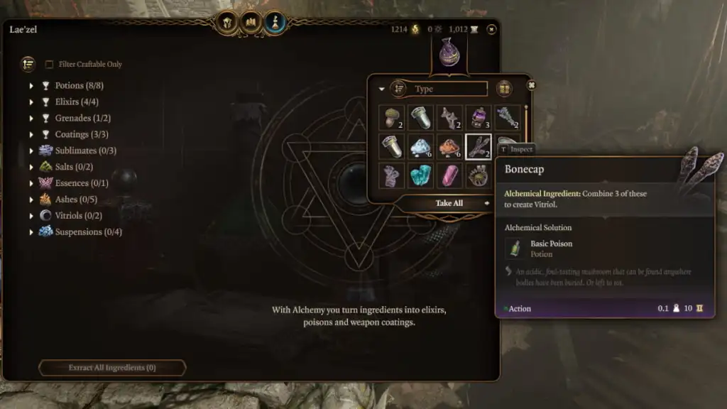 BG3 Alchemy Guide - Recipes, Ingredients, and more | Pro Game Guides