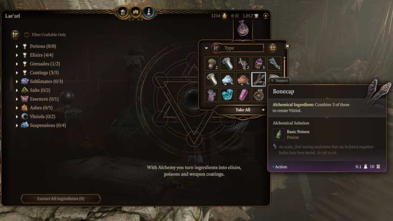 BG3 Alchemy Guide - Recipes, Ingredients, and more | Pro Game Guides