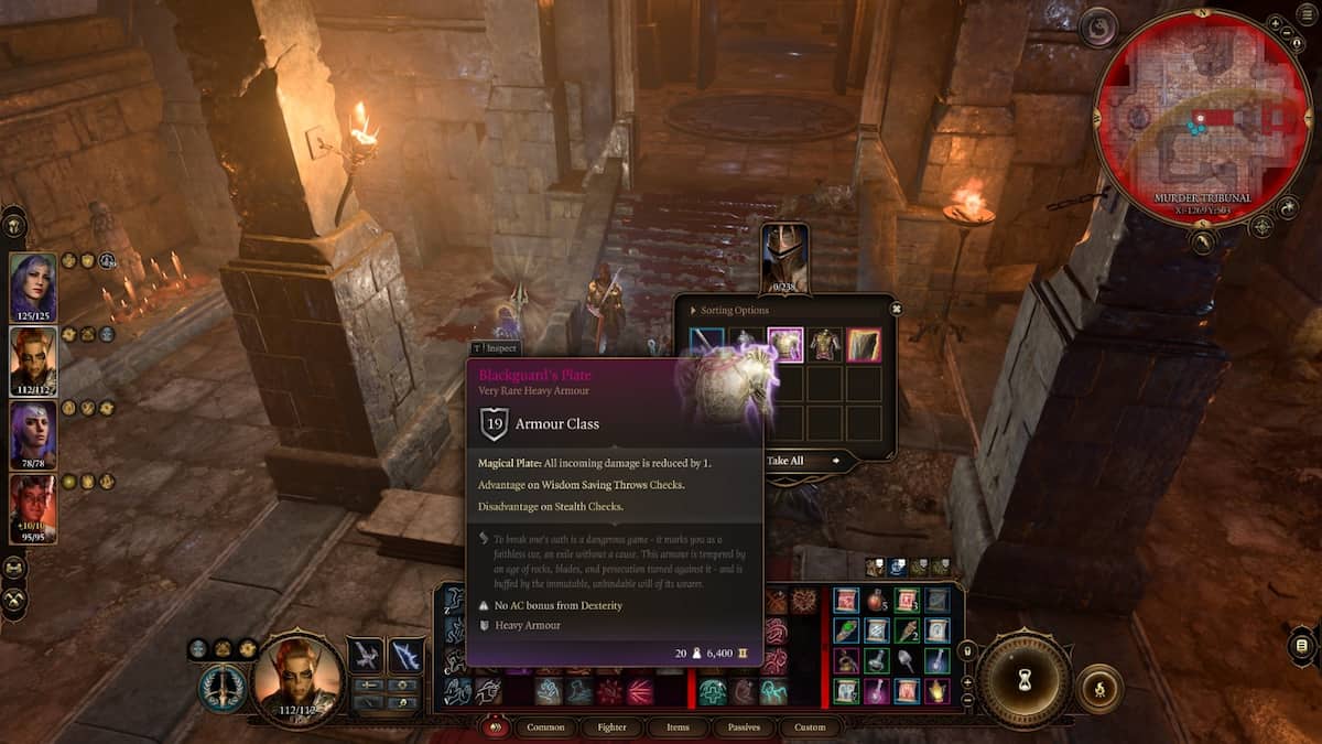 How to get the Blackguard's Plate Armor in BG3 | Pro Game Guides