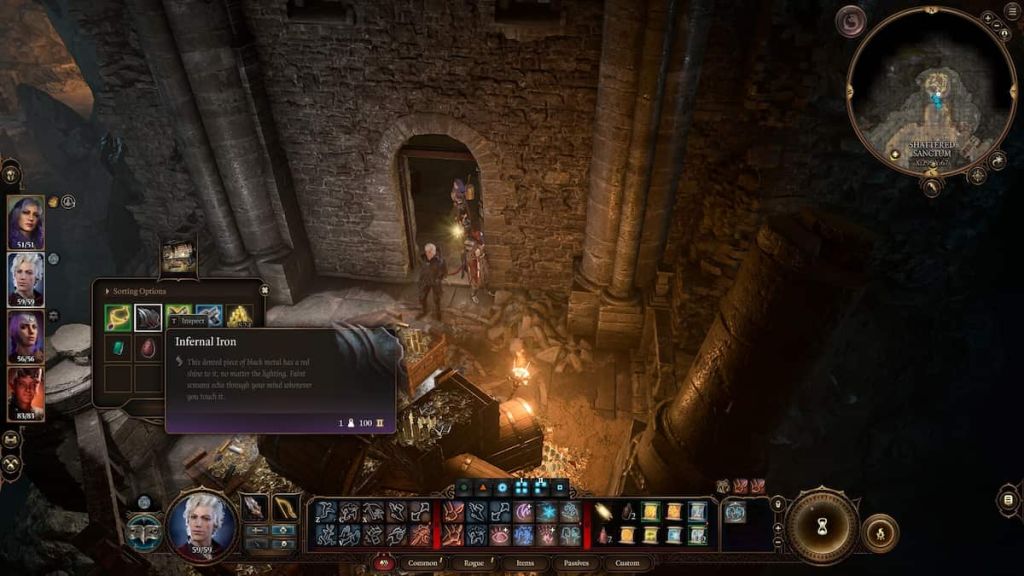 Baldur's Gate 3 Infernal Iron - How to Give it to Dammon - Pro Game Guides