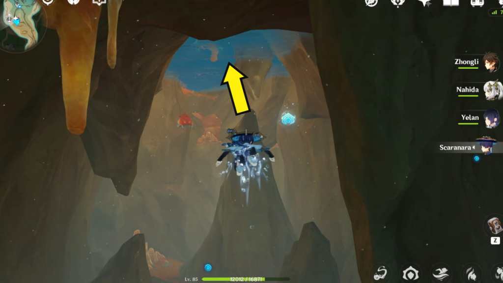 Genshin Impact Beryl Region Elynas boiling lake puzzle guide (Precious ...