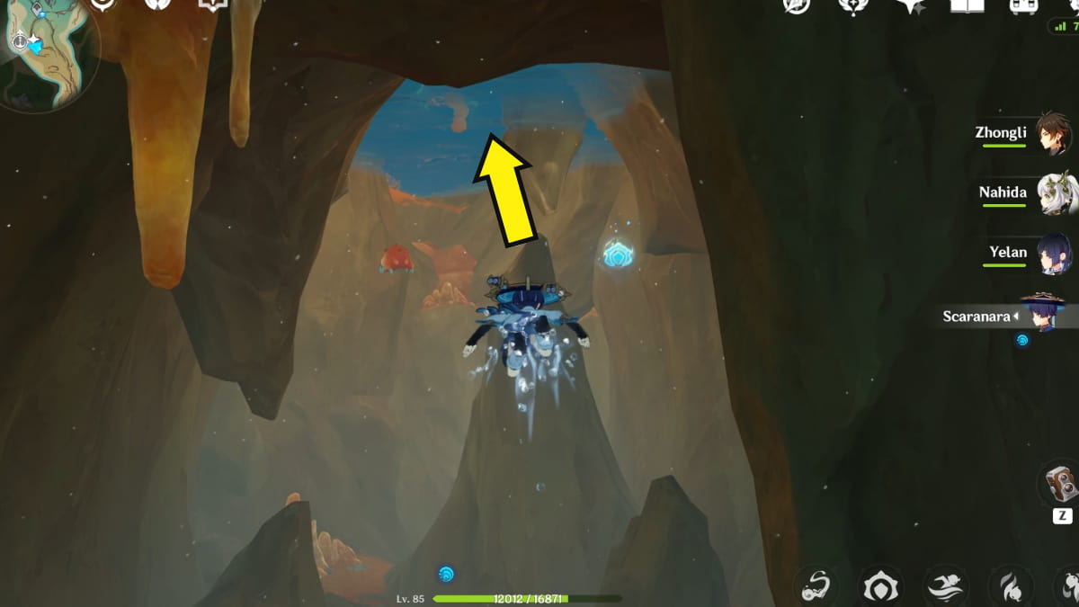 Genshin Impact Beryl Region Elynas boiling lake puzzle guide (Precious ...