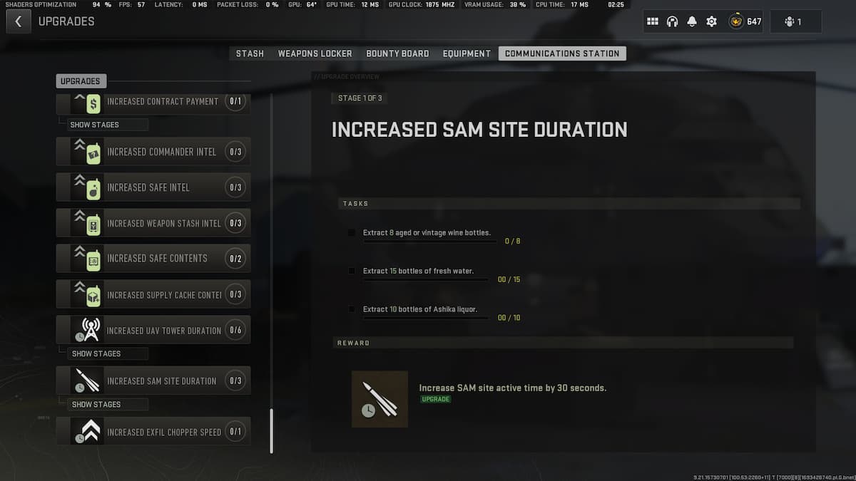 How to get the extended SAM Site upgrade in DMZ | Pro Game Guides