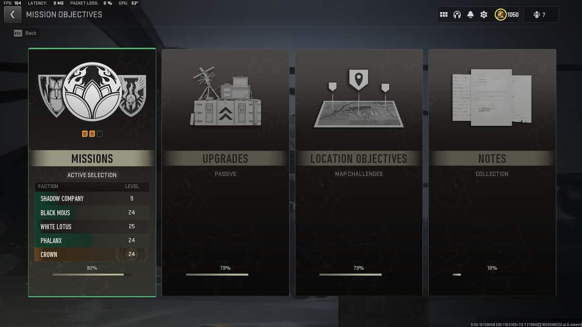 How to unlock Shadow Company Tier 3, 4, and 5 missions in DMZ | Pro ...