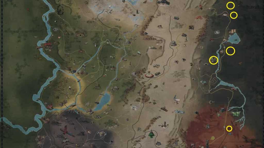 All Fallout 76 Angler Locations (Map) | Pro Game Guides