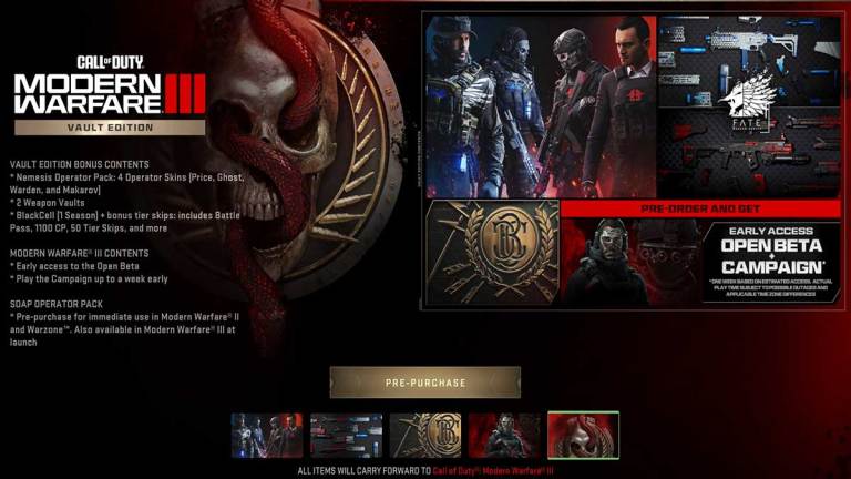 Call of Duty Modern Warfare 3 Vault Edition - Content, Price, and Pre ...