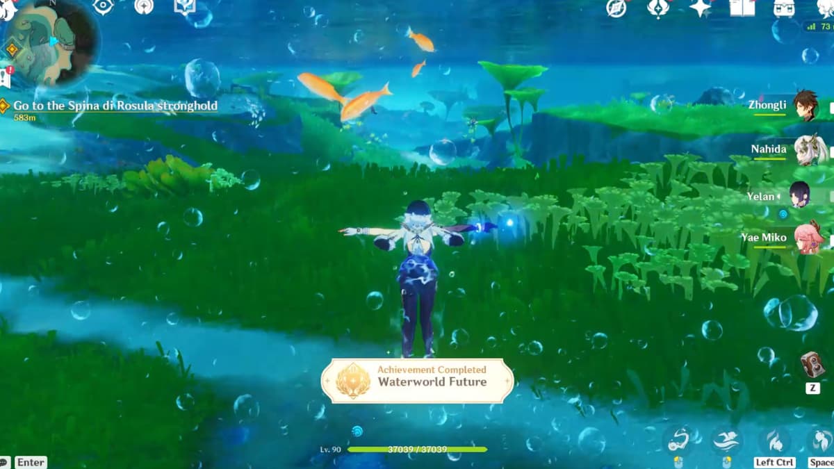 Genshin Impact Fontaine Underwater Exploration Guide Diving And Combat