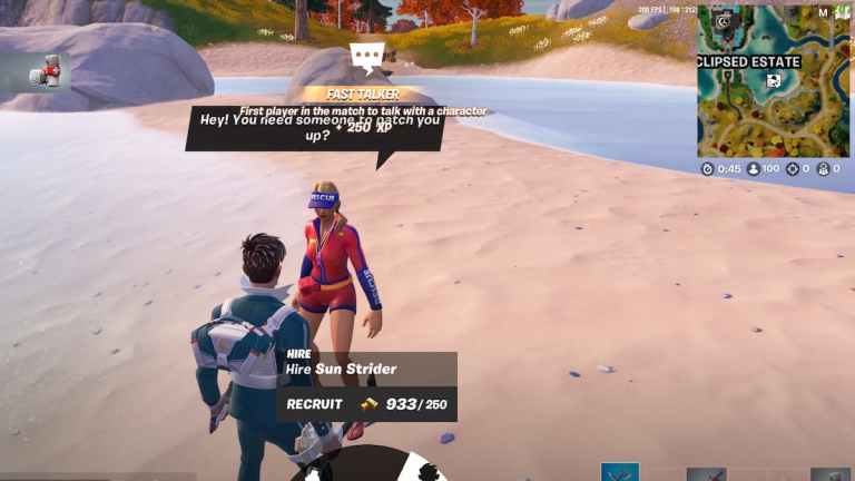 Where to find Sun Strider NPC in Fortnite (Map) | Pro Game Guides