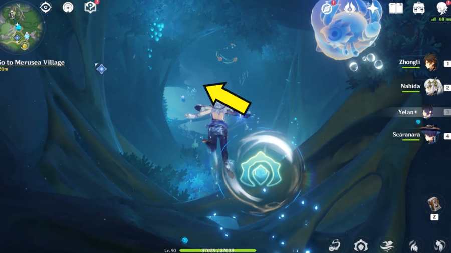 How to get to Merusea Village in Genshin Impact | Pro Game Guides